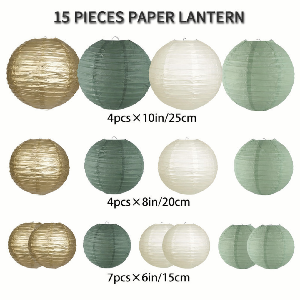 Round Paper Lanterns – Mysa London